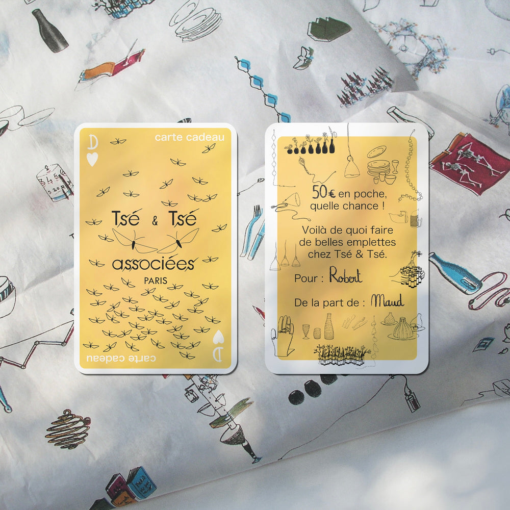 The Tsé & Tsé gift card